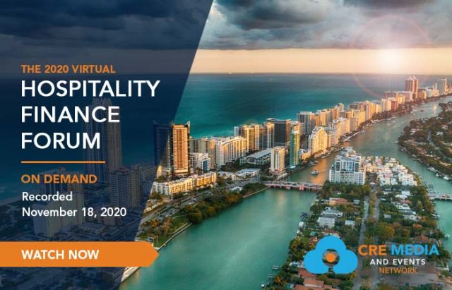 2020 Virtual Hospitality Finance Forum - CRE Members